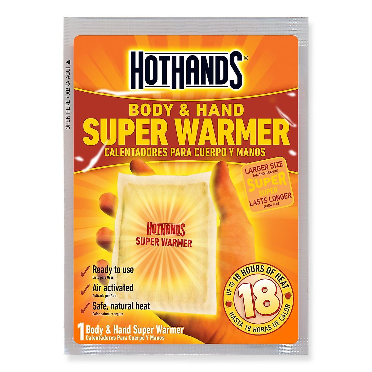 HotHands - Body & Hand Super Warmer (10 count) by HotHands