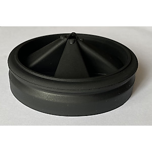 Sink Baffle Splash Guard for In-Sink-Erator Garbage Disposals, 3.25" inside diameter, Antimicrobial, QCB-AM for EVOLUTION Series InSinkErator disposals
