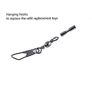 Retractable Cat Wand, Interactive Catcher Teaser Cat Toy 3-Section Teaser Cat Wand Fishing Pole Toy Exerciser for Cat and Kitten (Not Include Replacement)