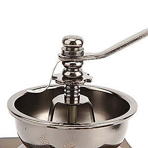 Hand Crank Grinder Steel Core Manual Coffee Bean Grinder Retro style for Home Camping Classic Mini Coffee Mill Hand Crank Coffee Grinder With Wooden handle