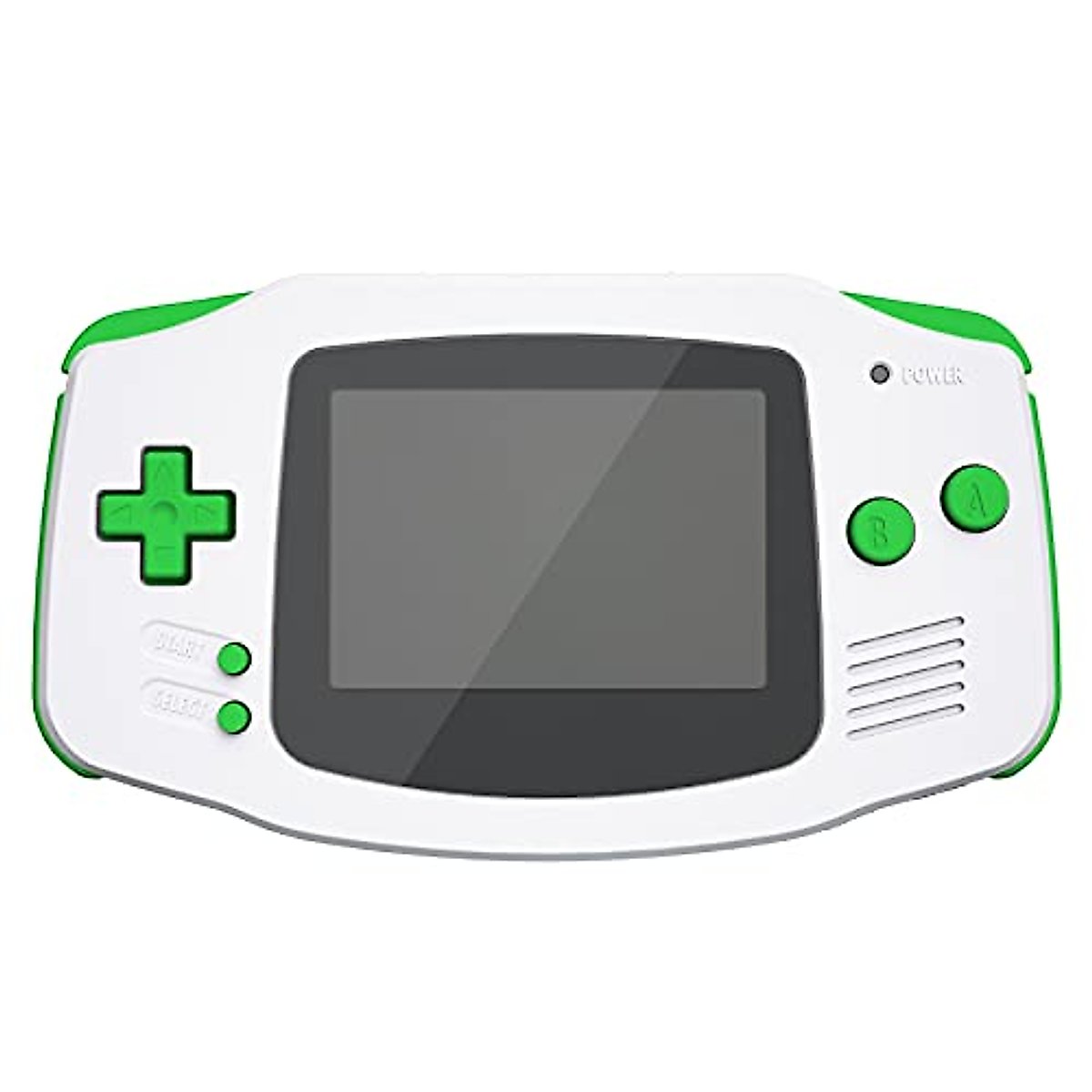 eXtremeRate Green Replacement Full Set Buttons for Gameboy Advance GBA - Handheld Game Console NOT Included