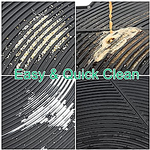 Matericuo Car Floor Mats Custom Fit for Volvo V60/S60 2020-2023 Black Rubber Auto Liner Mats All Weather Protection Heavy Duty Odorless