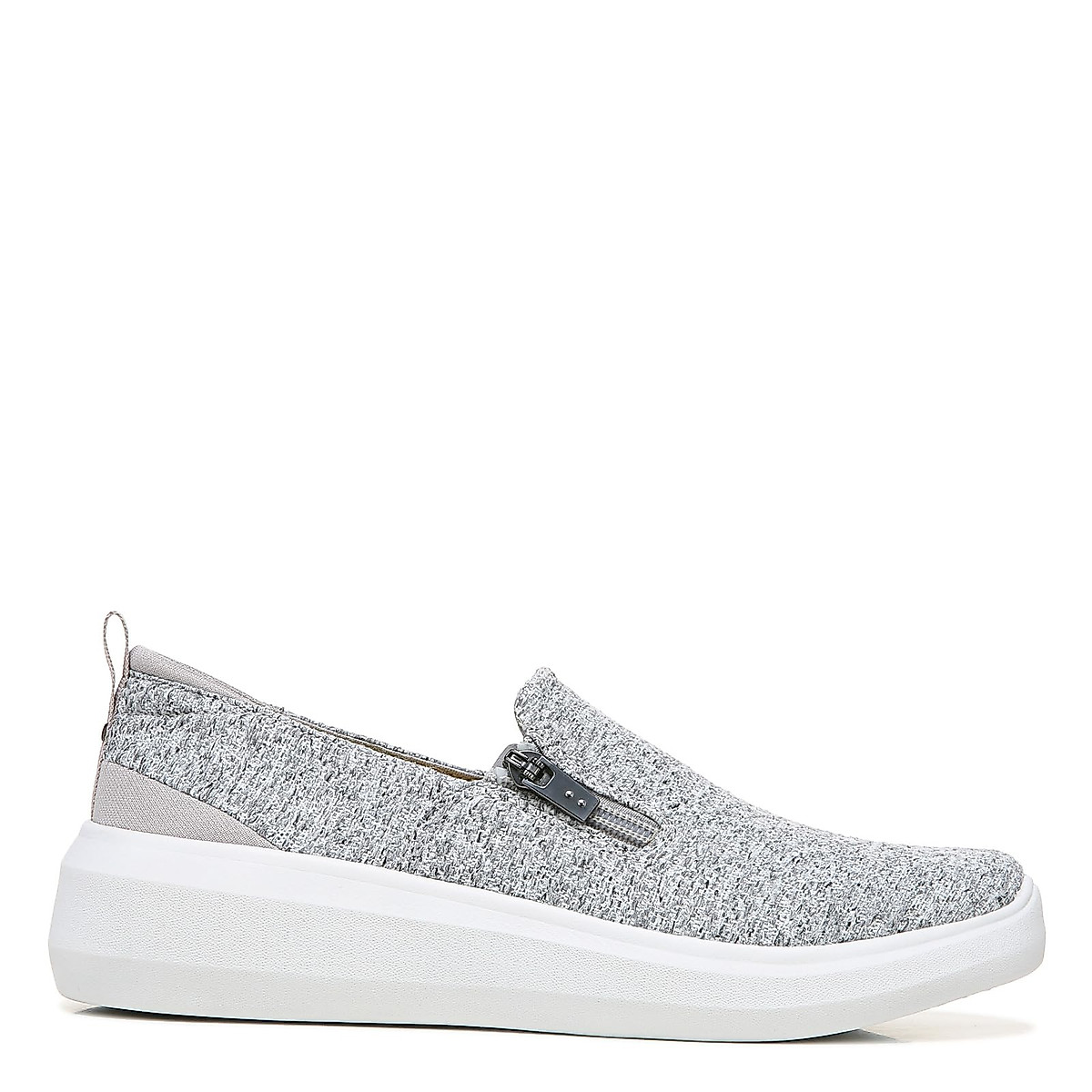 Ryka Womens Ally Slip On Casual and Fashion Sneakers Gray 8.5 Medium (B,M)