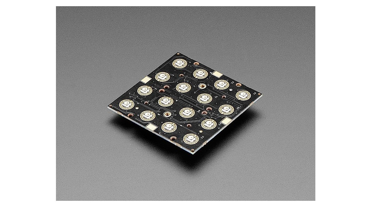 Adafruit NeoTrellis RGB Driver PCB for 4x4 Keypad (3954) — 🛍️ The Retail Market