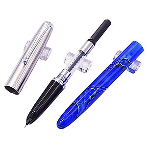Jinhao Black Fountain Pen Fine Nib Writing Advanced Pen with Ink Refill Converter Signature Collection Set