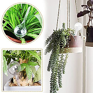 10 PCS Clear Garden Watering Globes,Plastic Self Watering Bulbs Ball,Automatic Watering Globes for Plant Indoor Outdoor,Garden Water Device