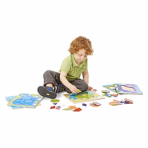 Melissa & Doug Animal Pattern Blocks