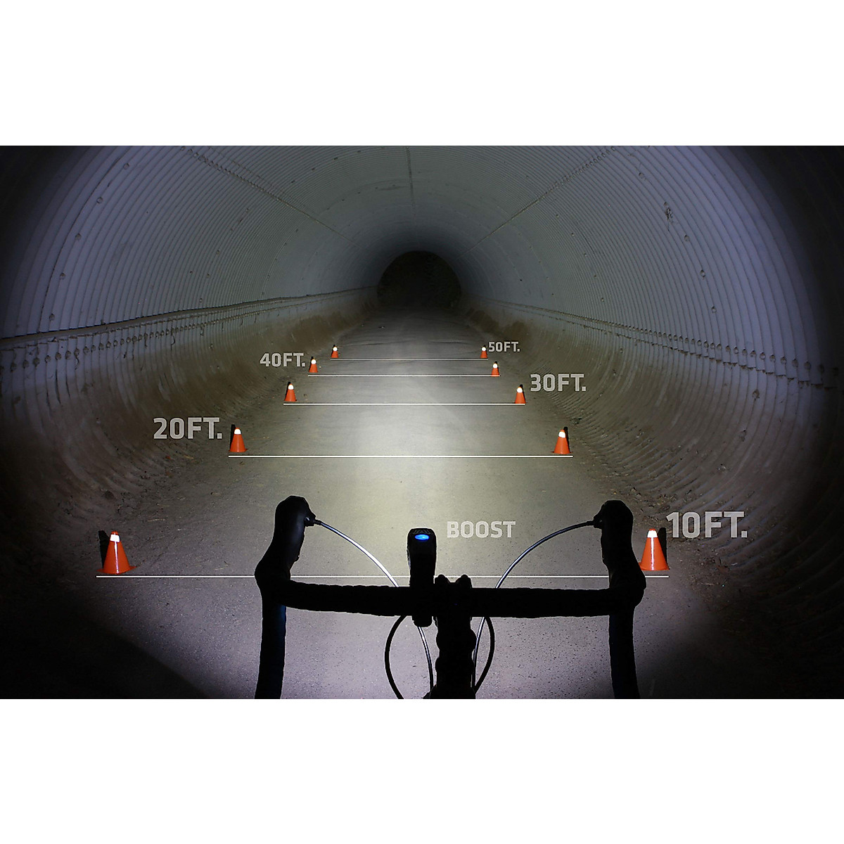 Lumina 900 Boost Front Bike Light Sabre 80 Rear Bike Light Combo Pack, Black, 900 Lumens Front / 80 Lumens Rear