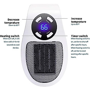 Vital Heat, Vital Heat Heater, Vital Heat Ceramic Heater, Vital Heat Electric Space Heater, Vital Heat Room Heater (2pc)