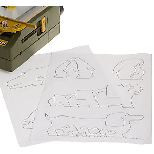 Proxxon 37088 Scroll Saw DS 115/E, Colors may Vary , Green