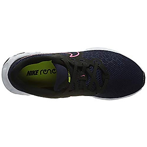 Nike Women's WMNS Renew Ride 2 Running Shoe, Blackened Blue Sunset Pulse Black Cyber, 7.5 us