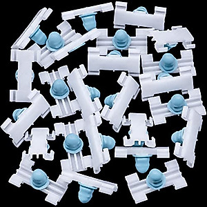 Rexka 25 pcs Side Moulding Door Trim Clips Clamp Compatible with BMW 51138231130 E46 323i 325i 325xi 328i 330i 330xi 51-13-8-231-130