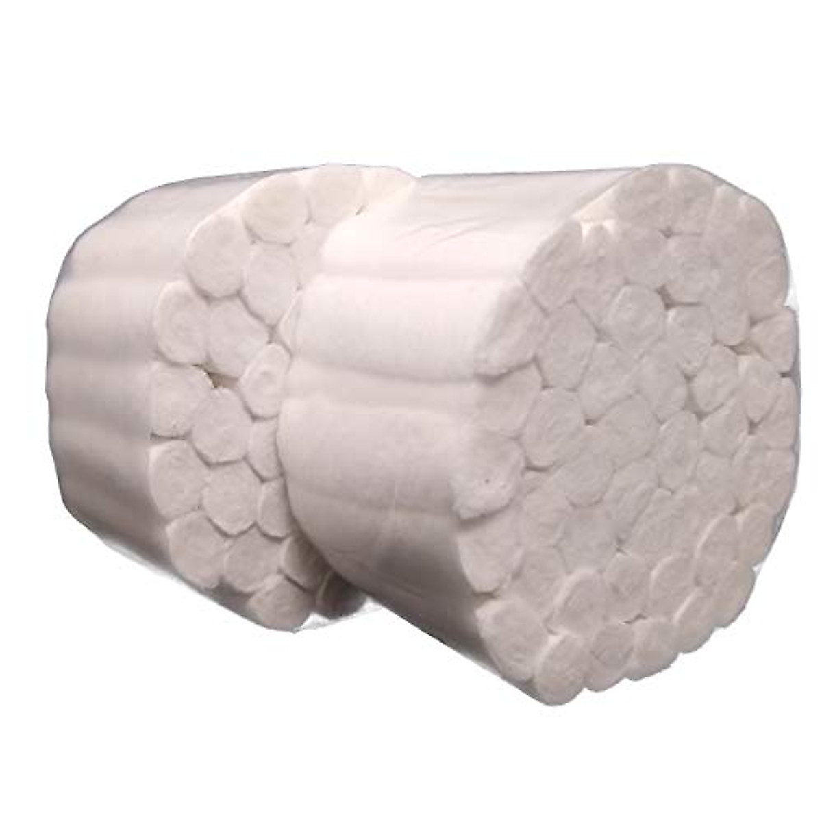 Dental Cotton Rolls [Pack of 100] for Mouth Gauze and Nosebleeds - #2 Medium 1.5" Non-Sterile 100% High Absorbent Cotton roll (100 Count)