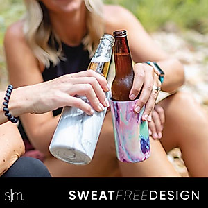 Simple Modern Officially Licensed Collegiate Alabama Crimson Tide Gifts for Men, Women, Dads, Fathers Day, Graduation | Insulated Ranger Bottle Cooler for Standard Glass Bottles - Beer and Seltzer