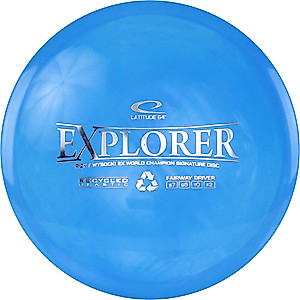 Latitude 64 Reprocessed Gold Explorer Fairway Driver Golf Disc [Colors May Vary] - 173-176g