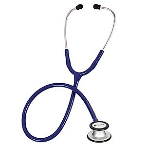 Prestige Medical Clinical Plus Dynamic Range Stethoscope with Clamshell Packaging, Navy