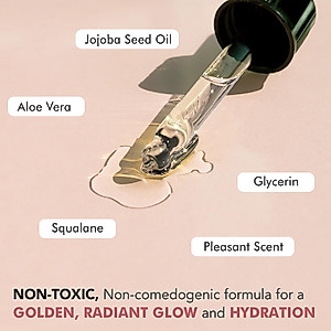 Self Tanner Drops for Face Tanner, Sunless Tan, Body & Face Self Tanner Drops, Face Tanning Drops to Make Self Tanner Face Self Tanning Lotion, Tan Drops for Face Tan