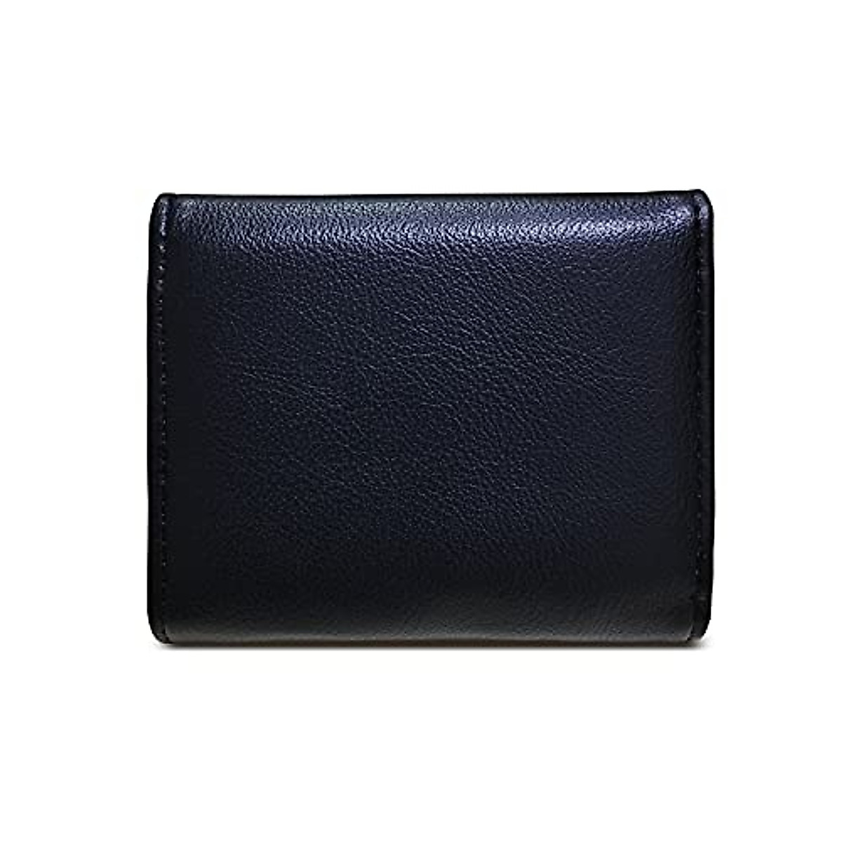 TOPKULL Wallets for Women Rfid Small Womens Wallet Trifold Flower Leather Ladies Wallet with Card Holder&Zipper Coin Purse (Black)