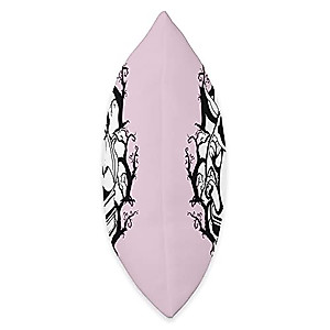 book lovers gift ideas and other cool stuff Funny Nerd Book Lover Cute Anime Dragon Throw Pillow, 16x16, Multicolor