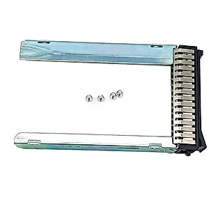 YUNDIAN 2-Pack 2.5" SAS SATA HDD Hard Disk Drive Caddy Tray Sled for IBM X3250 X 3550 X3650 M5 X 3850 X3950 X 6 M6 Series, 00E7600 L38552 (Not 3.5"!! 8 Screws Included) Replacement