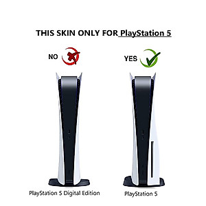 PS5 Skin for Console and Controller,Vinyl Sticker Decal Cover for PlayStation 5, Whole Body Skin Protector Durable, Scratch Resistant, Compatible with Playstation 5 Disk Edition (Queen of Quantum Zen)
