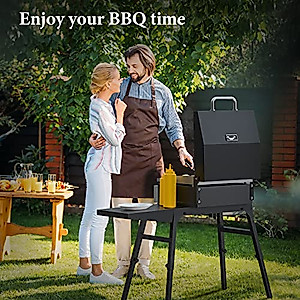 Hard Cover Hood Compatible with Blackstone 17 Inch Tabletop Griddle Front Grease ONLY, with Temperature Gauge and Brackets