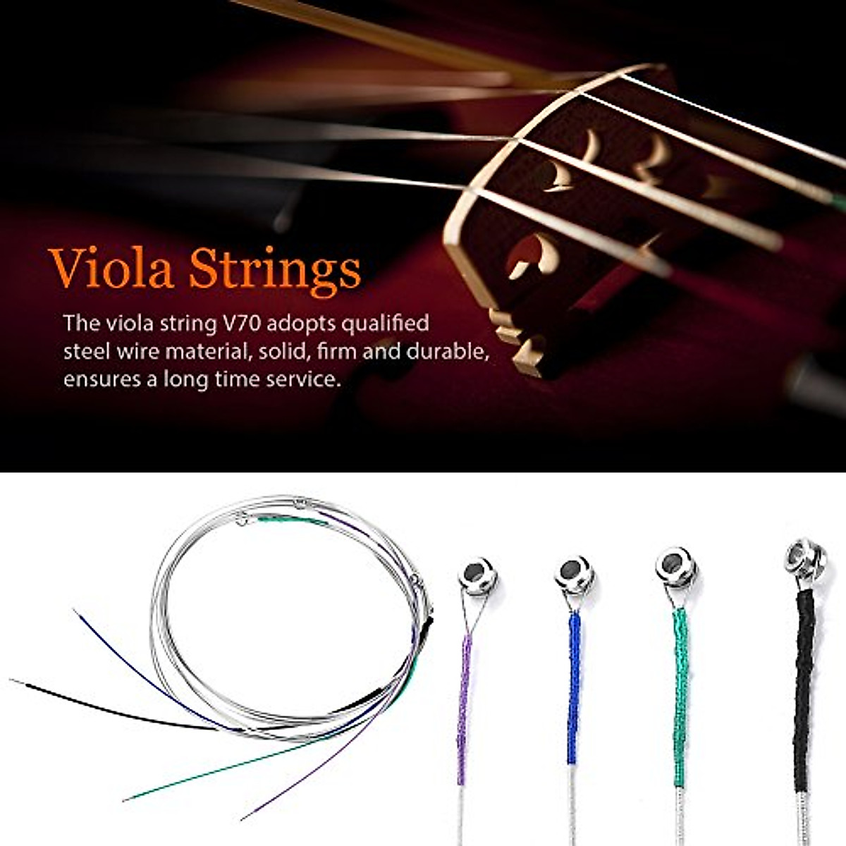 Strings, Professional Nickle Strings V70 Musical Instrument Accessories