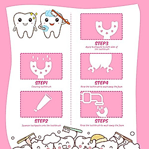 12 Pieces Kids U Shaped Toothbrush 360 Degree Toddler Whole Mouth Toothbrush Oral Teeth Cleaning Soft Silicone Massage Toothbrush with Handle for Kids Baby Toddler Boys Girls, 2 Sizes