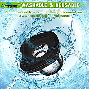 4 Pack 2390A Filter Replacement for Bissell Pet Hair Eraser Filter Hand Model 2390 2389 23903 2284W Handheld Vacuum, Compare to Parts # 1614212 1614203 1614204, 4 Mesh Filters 8 Foam Filters