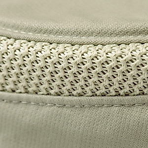 Tilley T5MO Organic Cotton Airflo Hat, Khaki With Olive Underbrim, 7 1/4