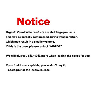 30 QT Professional Grade Horticultural Organic Vermiculite (30 QT, Vermiculite)