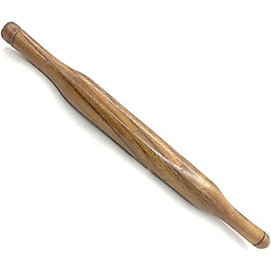 WOODEN ROLLING PIN,WOODEN BELAN, WOODEN ROLLER, CHAPATI MAKER 14",Valentine Day Gifts