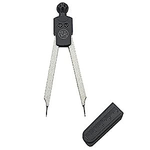 EMI Quality Deluxe EKG ECG Caliper - Chrome Tip with Case and Tip Cover EKG-100 (Black 10 Pack)