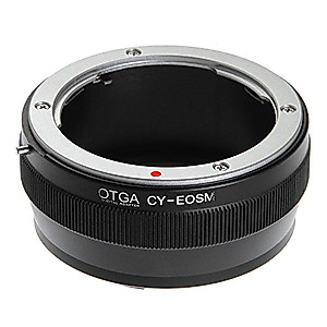 Lens Mount Adapter for Adapter for Contax Yashica C/Y Lens to Canon EOS M EF-M M2 M3 M5 M6 M10 M50 M100 Mirrorless Camera Adapter Ring