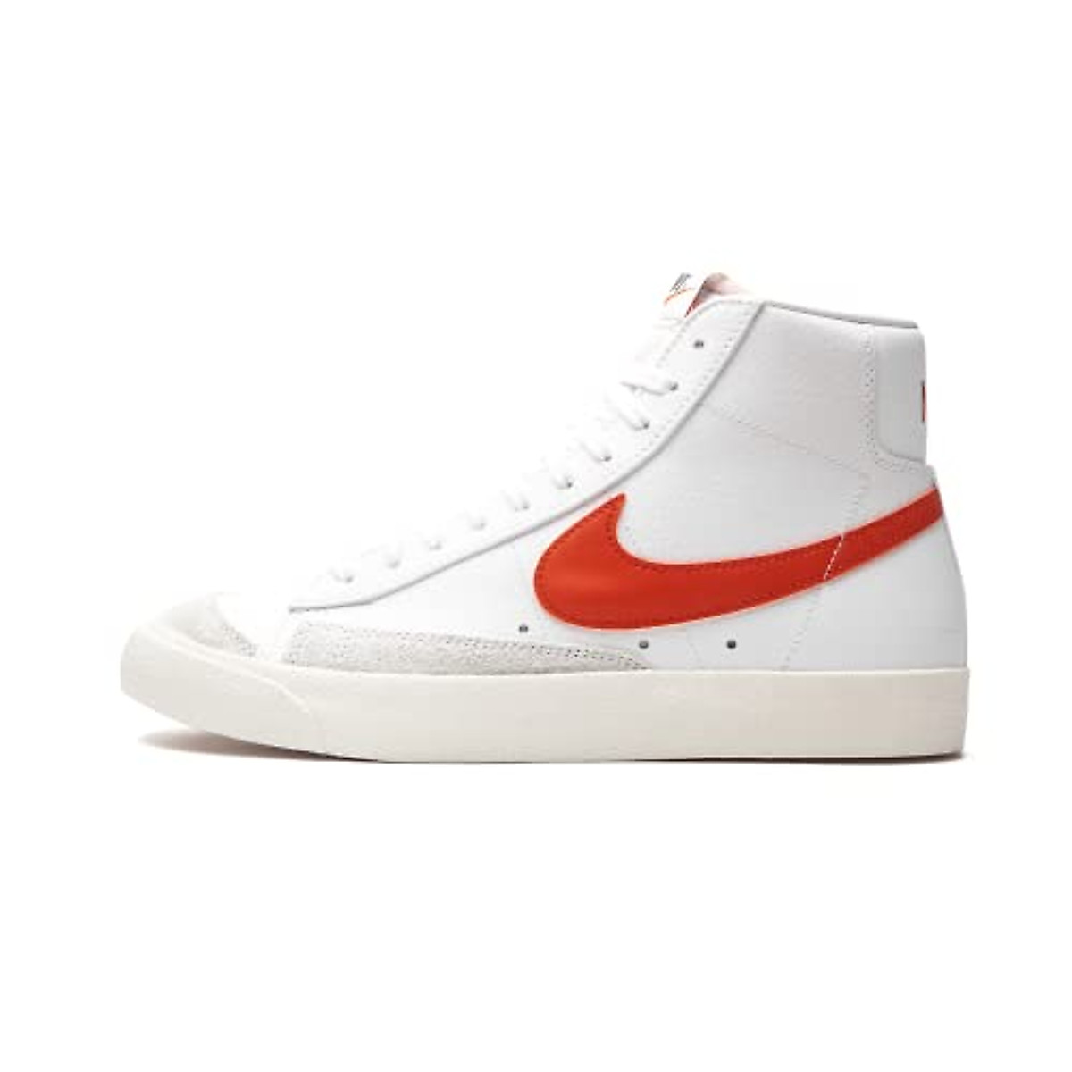 Nike Men's Blazer Mid '77 Basketball Shoe, White Black, 9