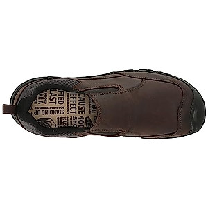 KEEN Men's Targhee 3 Slip On Shoes, Dark Earth/Mulch, 13