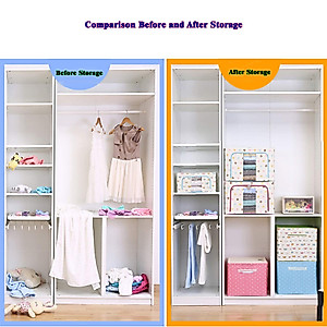 ® Under Bed Storage Fabric Storage Bins Large Closet Organizers and Storage for Clothes