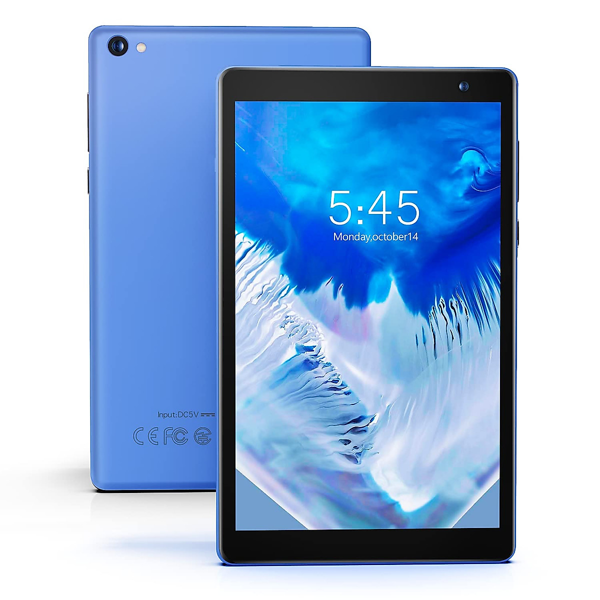 7 inch Tablet Android Oreo Go Tablet PC with 32 GB ROM Storage, Quad Core Processor, HD IPS Display, Dual Cameras, WiFi, Bluetooth - Android Tablet （Blue）