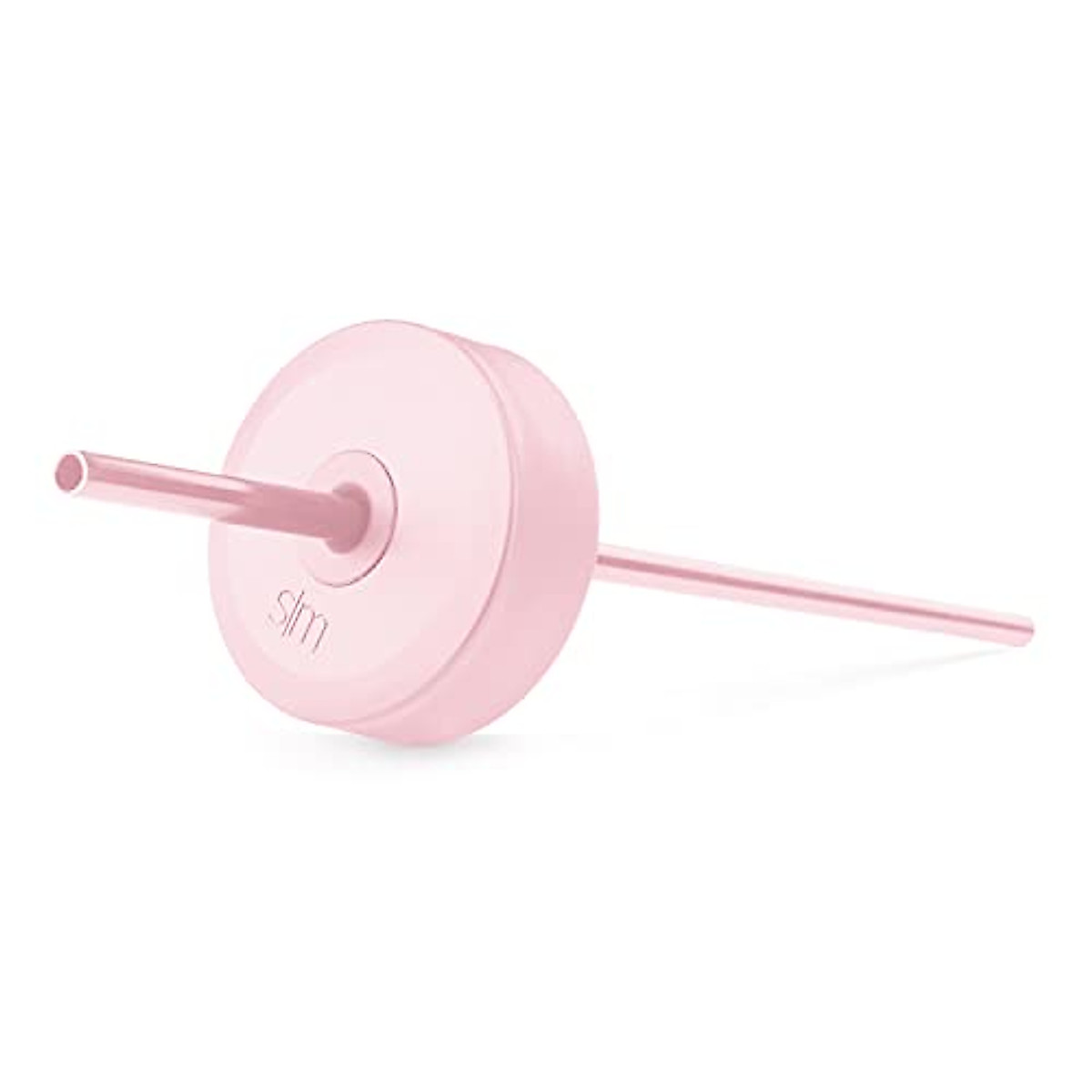 Simple Modern Wide Mouth Lid Leak Proof Straw Chug Handle Flip Fits Summit Water Bottles and Hydro Flask, Tumbler Style, Blush