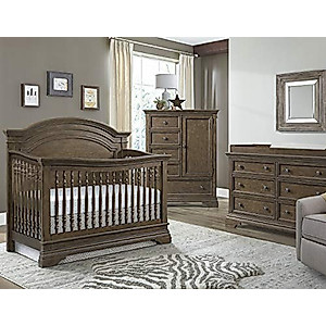 Westwood Design Olivia Toddler Guard Rail, Brushed Rosewood