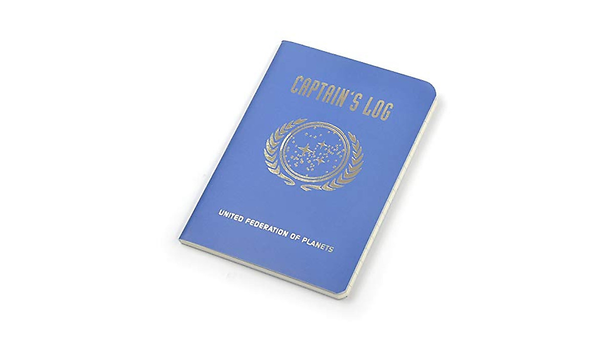Star Trek Captain's Log Notebook – Perfect Gift for Fans