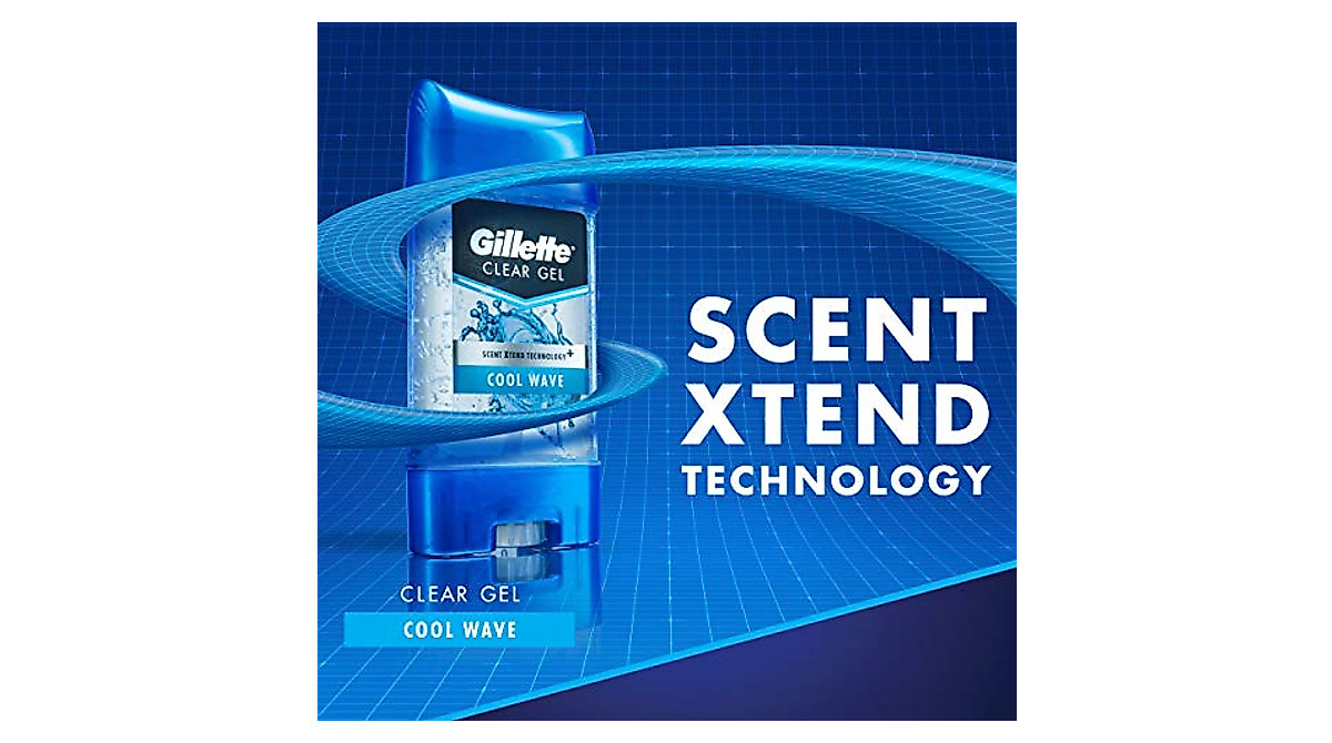 Gillette Cool Wave Clear Gel Antiperspirant - 48H Protection
