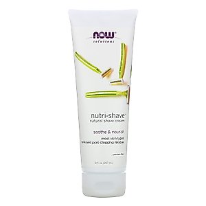 Now Foods Nutri-Shave Natural Shave Cream - 8 fl. oz. 3 Pack