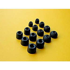 14pcs (BMF-BNSEN)- Premium Memory Foam and Round Replacement Ear Tips Compatible with Sennheiser (M2 IE) Momentum I and G, CX Sport, CX 3.00, CX 5.00, CX 6.00BT, CX 7.00BT, HD1 and HD1 Wireless