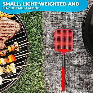 3Pcs Fly Swatters Indoor Mosquito Killer - Heavy Plastic Flies Killer Fly Swatter Manual Bugs Killer Tools Fly Swatter for Indoors - Telescopic Fly Swatter Heavy Duty Plastic Fly Swatter Multi-Pack