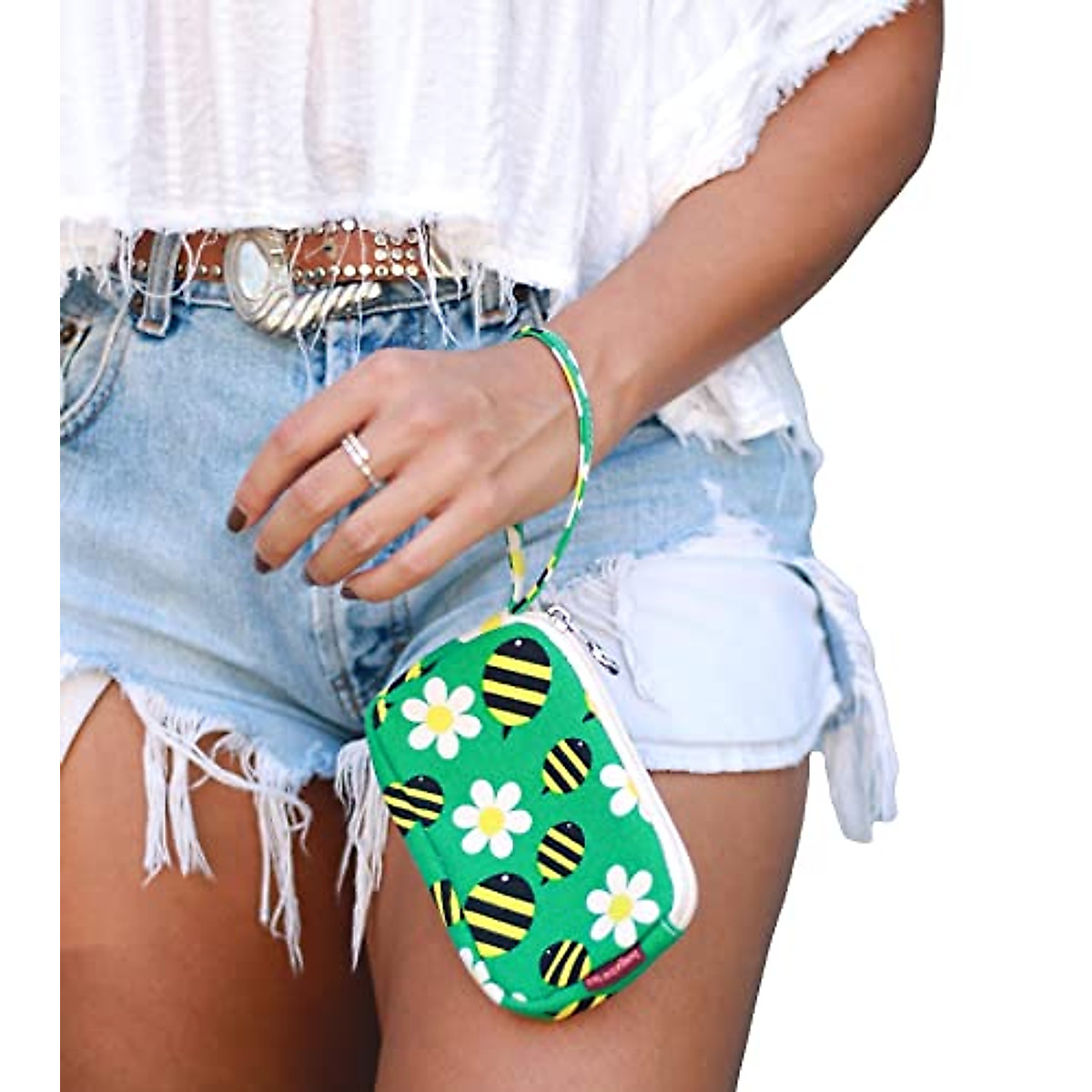 Bungalow 360 Vegan Clutch Coin Purse (Bee)