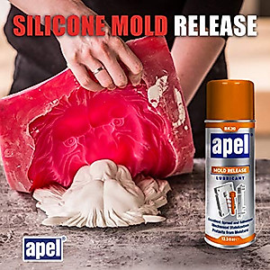 mitreapel Silicone Mold Release Spray (14.4 oz) Release Agent Aerosol Spray