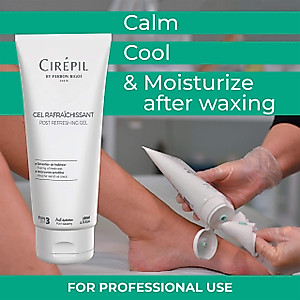 Cirepil - Post Refreshing Gel - 200ml / 6.76 fl oz - Soothes and Cools the Skin After Waxing - Post-Waxing Treatment