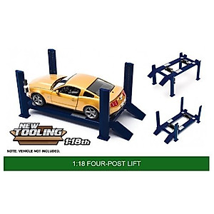 Four Post Lift For 1/18 Scale Diecast Model Cars by Greenlight 12844