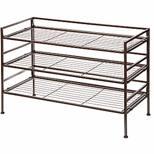 Amazon Basics 9-Pair Shoe Rack Organizer